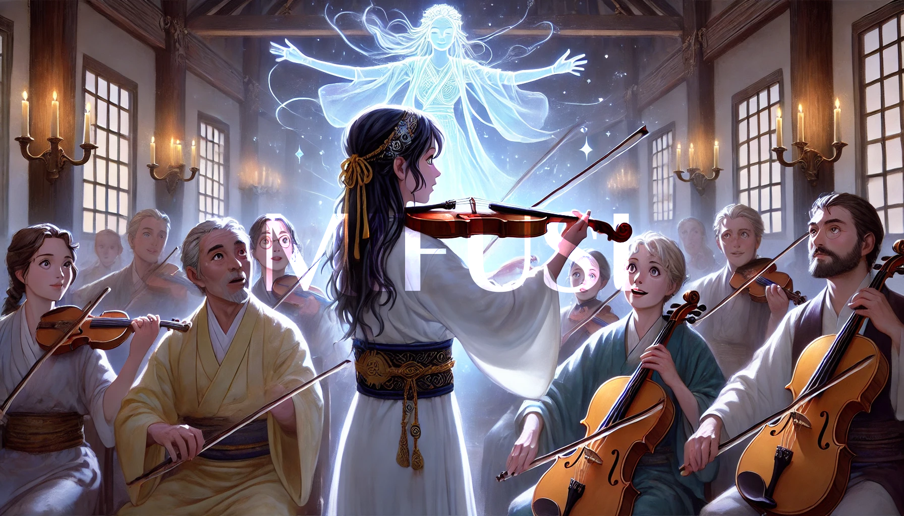 A Violin Performance by Divine Force · Mi Fu Si